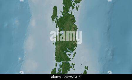 Middle Andaman Island in the Indian Ocean, belonging to India ...