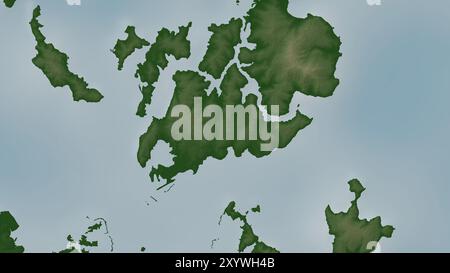 Nonoc Island in the Philippine Sea, belonging to Philippines, isolated ...