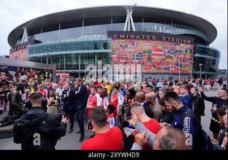 Martin Keown ahead of the Premier League match at City Ground ...