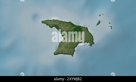 Raoul Island in the South Pacific Ocean, belonging to New Zealand ...