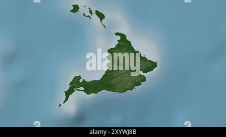 Rambutyo Island in the Bismarck Sea, belonging to Papua New Guinea ...