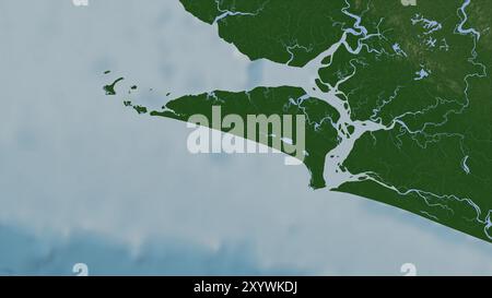 Sherbro Island in the North Atlantic Ocean, belonging to Sierra Leone ...