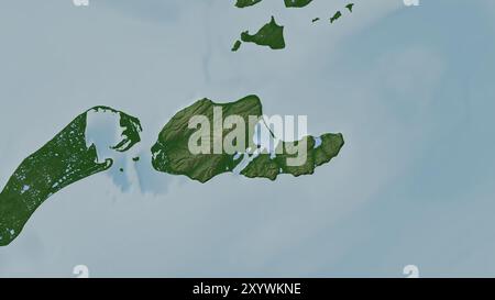 Sitkinak Island in the Gulf of Alaska, belonging to United States ...
