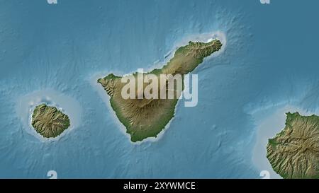 Tenerife Island in the North Atlantic Ocean, belonging to Spain ...