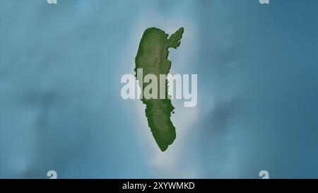 Ulawa Island in the South Pacific Ocean, belonging to Solomon Islands ...