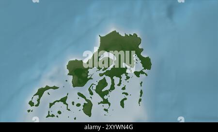 Vava'u Island in the South Pacific Ocean, belonging to Tonga, isolated ...