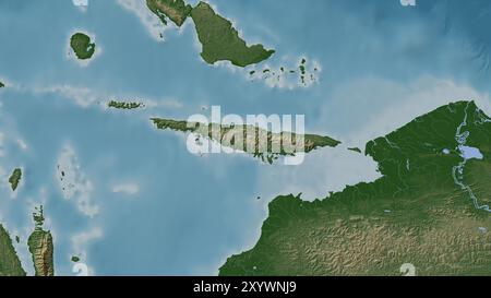 Pulau Yapen in the South Pacific Ocean, belonging to Indonesia ...