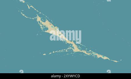 Great Exuma Island in the North Atlantic Ocean, belonging to Bahamas ...