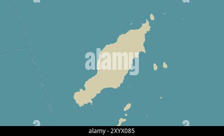 Jazirat al Hanish al Kabir Island in the Red Sea, belonging to Yemen ...