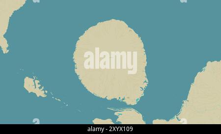 Kolombangara Island in the Solomon Sea, belonging to Solomon Islands ...