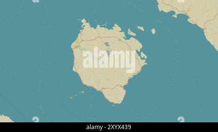 Marinduque Island in the Philippine Sea, belonging to Philippines ...