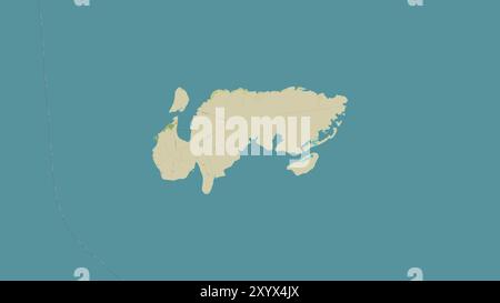 Nendo Island in the Coral Sea, belonging to Solomon Islands, described ...