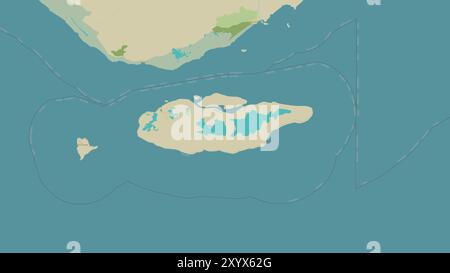 Saibai Island in the Coral Sea, belonging to Australia, described and ...
