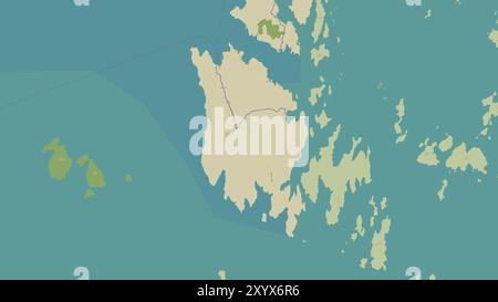 Pulau Siantan in the South China Sea, belonging to Indonesia, described ...