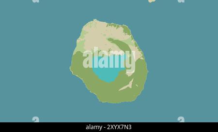 Tofua Island in the South Pacific Ocean, belonging to Tonga, described ...