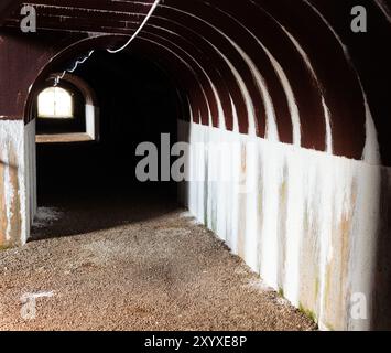 Entry of the cave in the Monte San Michele the monumental area turned ...