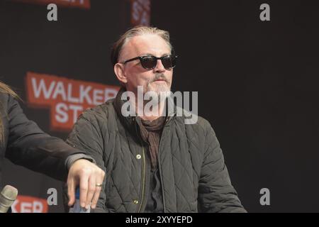 MANNHEIM, GERMANY, MARCH 17: (L to R) Actors, and (The Walking Dead ...