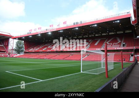 The Brian Clough Stand prior to kick off during the Premier league ...