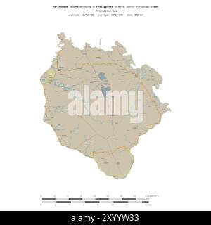 Marinduque Island in the Philippine Sea, belonging to Philippines ...