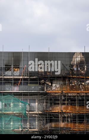 The fire damaged the Spectrum Building on Freshwater Road in Dagenham ...