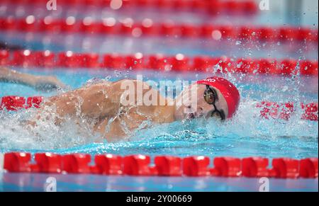 Great Britain's William Ellard on the way to winning the Men's 200m ...