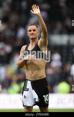 Derby County's Jerry Yates after the Sky Bet Championship match at ...