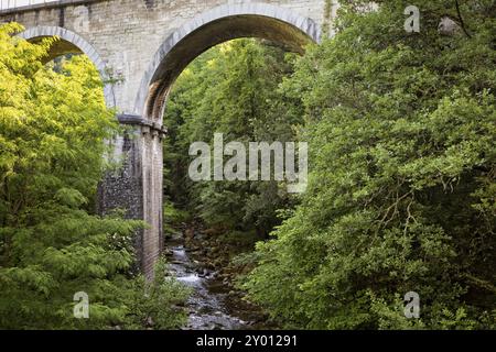 historic stone bridge in the ardeche,southern france Stock Photo - Alamy