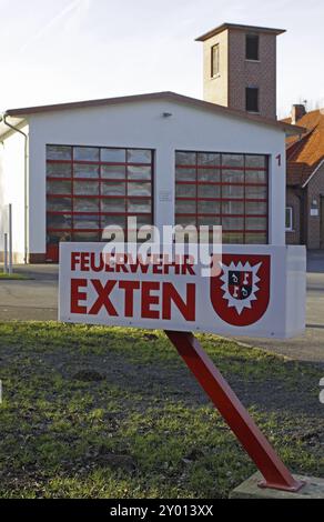 Fire station in Rinteln Stock Photo - Alamy