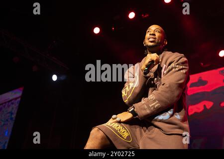 Rapper Ludacris performing at Pacific Coliseum, Vancouver BC, Canada on ...