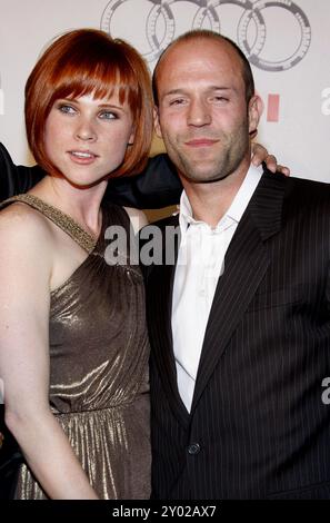 Jason Statham at the World Premiere of "Transporter 3" held at the ...