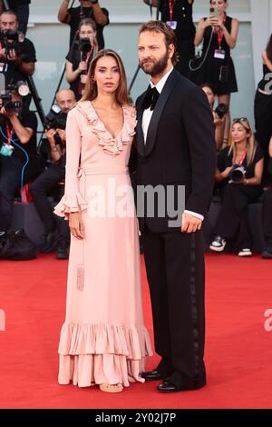 Alessandro Borghi attends the "Battlefield" (Campo Di Battaglia) red ...