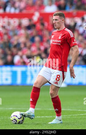 Elliot Anderson of Nottingham Forest controls the ball during the ...