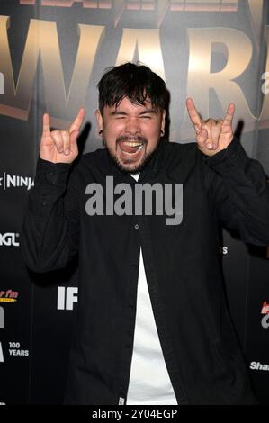 Bastian Sobtzick von Callejon bei der Verleihung der Metal Hammer ...