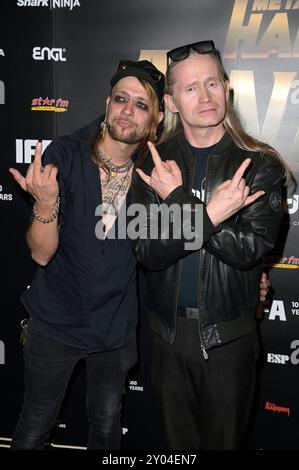 Axel One und Roman Geike bei der Verleihung der Metal Hammer Awards ...