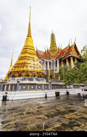thailand asia in bangkok rain temple abstract cross colors roof wat ...