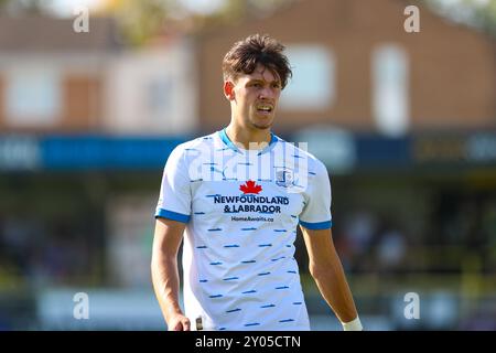 The Exercise Stadium, Harrogate, England - 31st August 2024 Referee ...