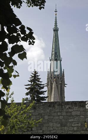 St Mary's Church Muehlhausen (Thuringia Stock Photo - Alamy
