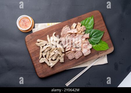Pork head meat, head meat, badger persimmon, boiled pork, side dishes ...