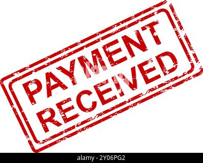Red Payment Received Rubber Stamp Seal Vector Stock Vector Image & Art ...