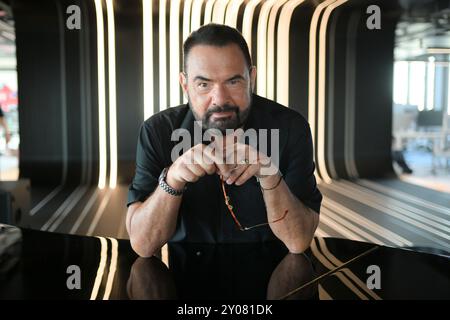 Alphaville singer Marian Gold in Berlin, Germany, 9 April 2017. Photo ...