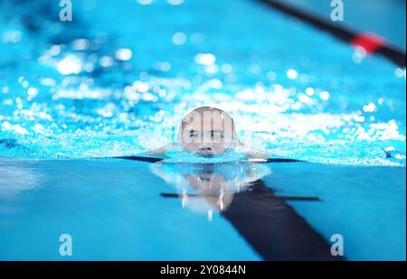China's Jincheng Guo during the Men's 100m Breaststroke, SB6 at the ...