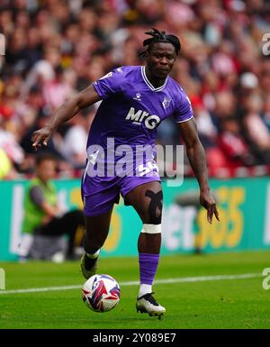 Watford’s Kwadwo Baah during the Sky Bet Championship match at Pride ...