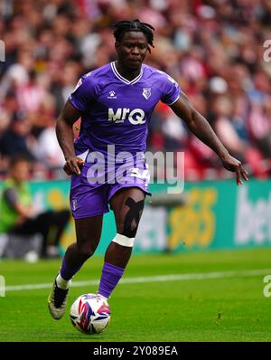 Watford’s Kwadwo Baah during the Sky Bet Championship match at Pride ...