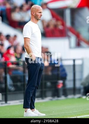 EINDHOVEN - Go Ahead Eagles coach Melvin Boel during the 29th edition ...