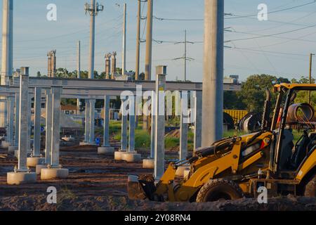 Under construction structural steel Circuit Breaker steel structures ...