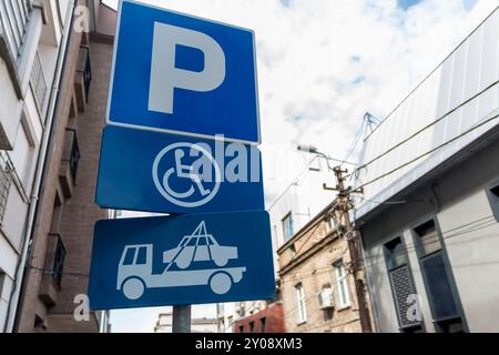 Parking only for disabled drivers. Free Parking space for PWD ...