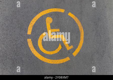 Parking only for disabled drivers. Free Parking space for PWD ...