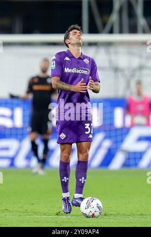 Danilo Cataldi of Acf Fiorentina looks on during the Serie A match ...