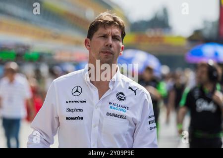 VOWLES James, Team Principal of Williams Racing, portrait press ...