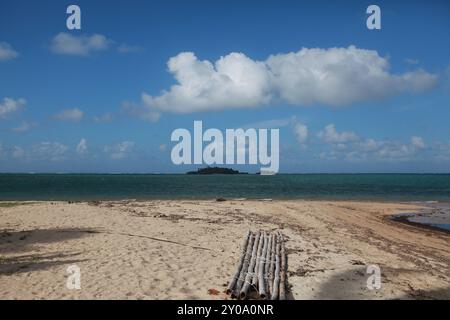 Bilibili traditional bamboo raft, Fiji Stock Photo - Alamy